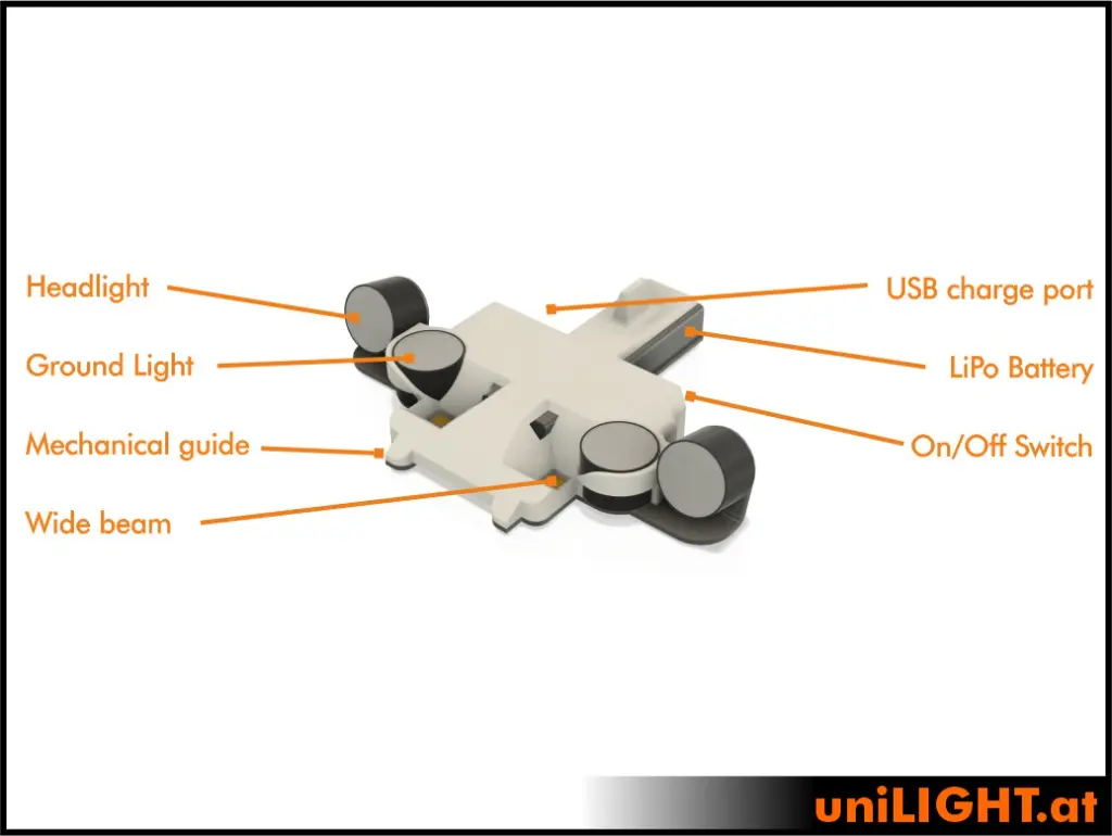 Tactical Light DJI-NEO & NEO2 | uniLIGHT.at