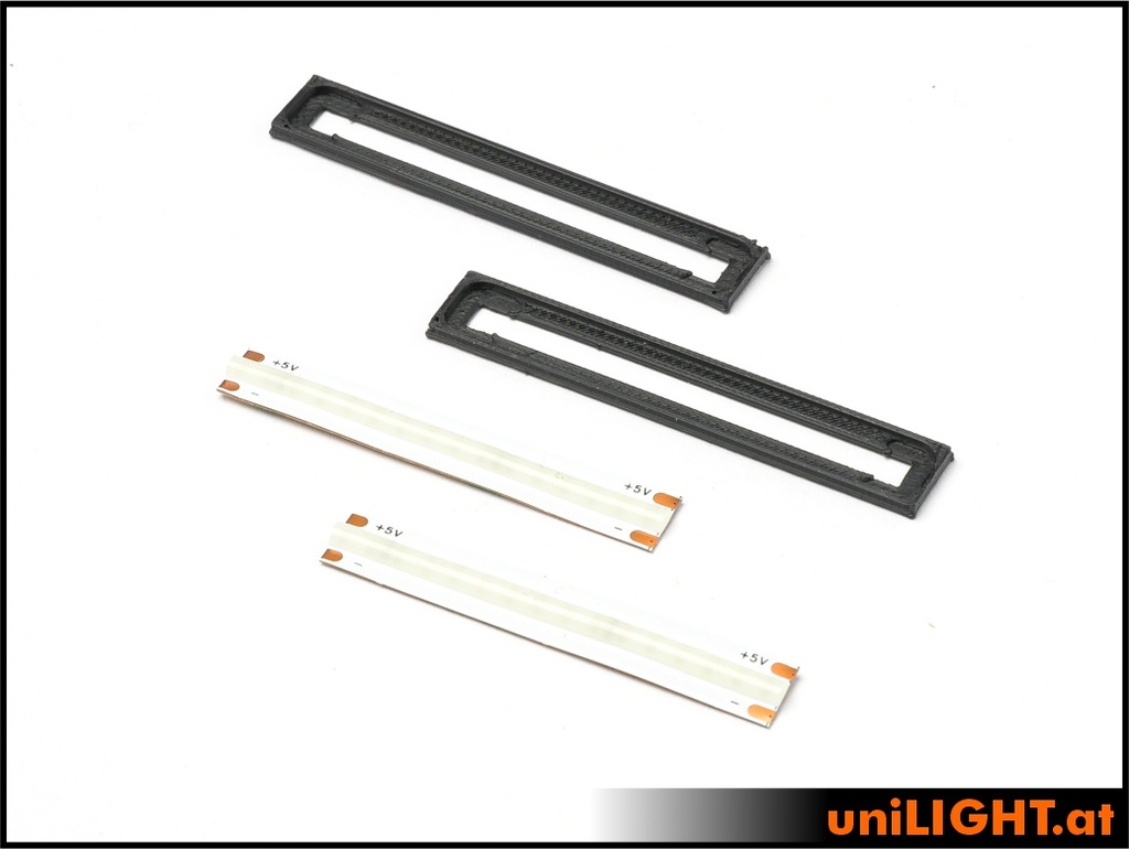 Formation lights 5cm incl. frames, 0.7W | uniLIGHT.at