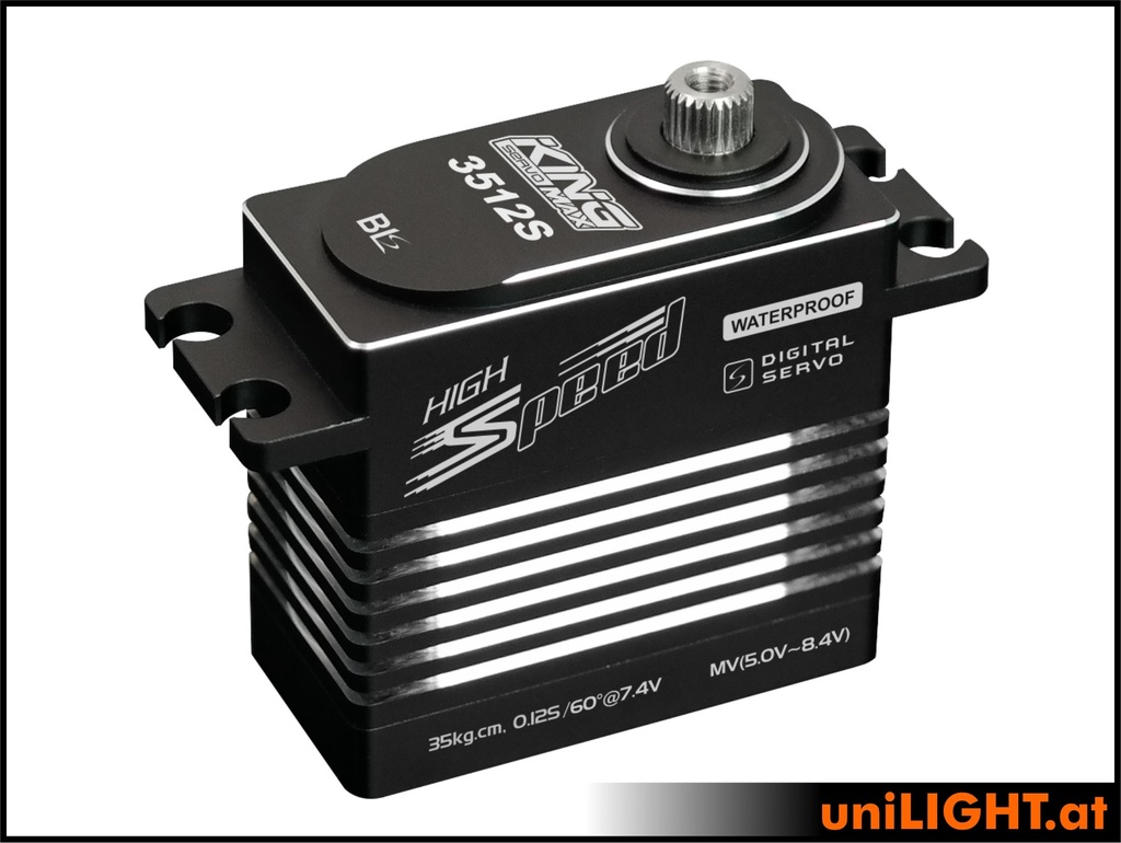 20mm Standard Servo BLS3512S, HV, ALU, MG | uniLIGHT.at