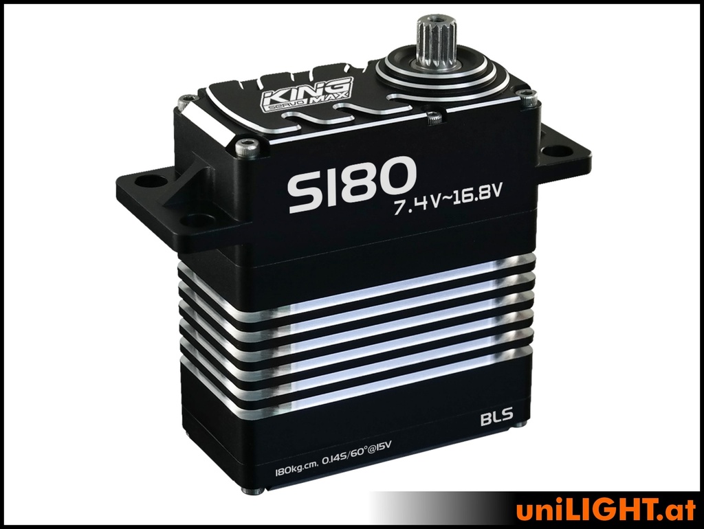 30mm Special Servo S180, SHV, ALU, MG | uniLIGHT.at