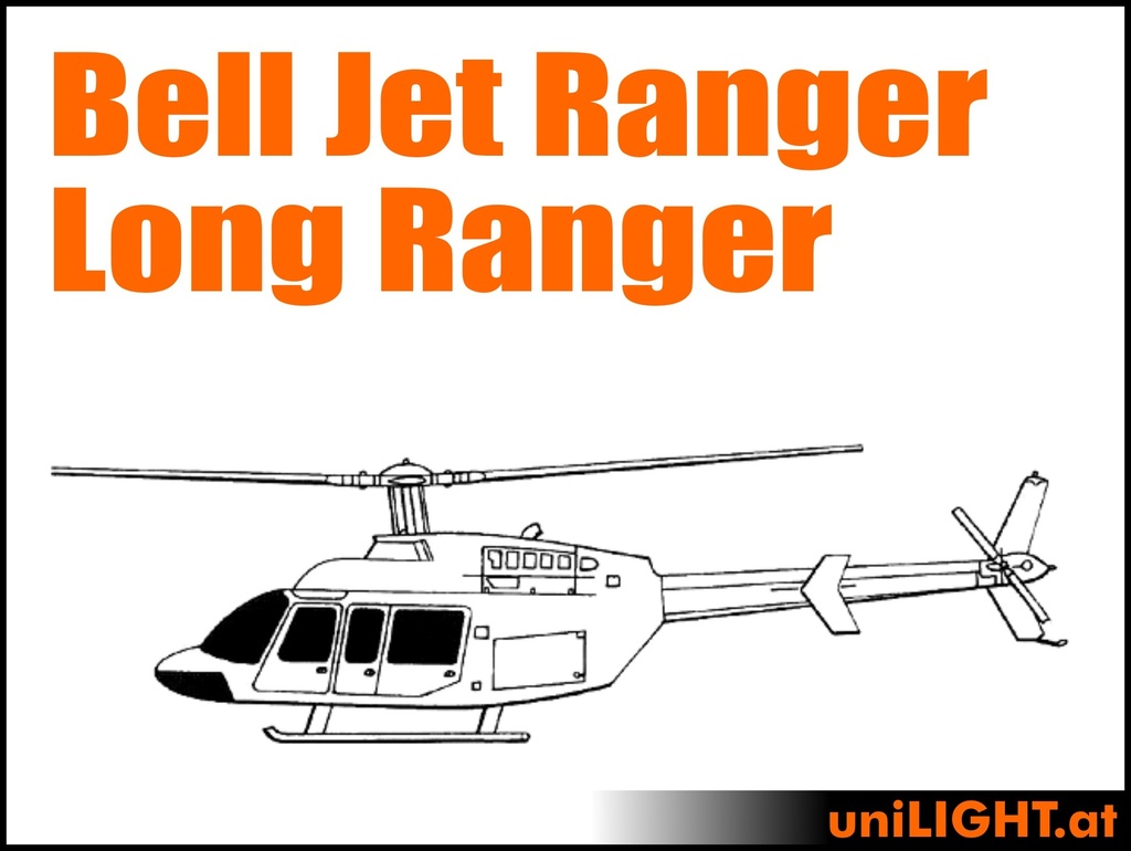 Jet Ranger & Long Ranger (1:6, 1.9m, STANDARD) | uniLIGHT.at