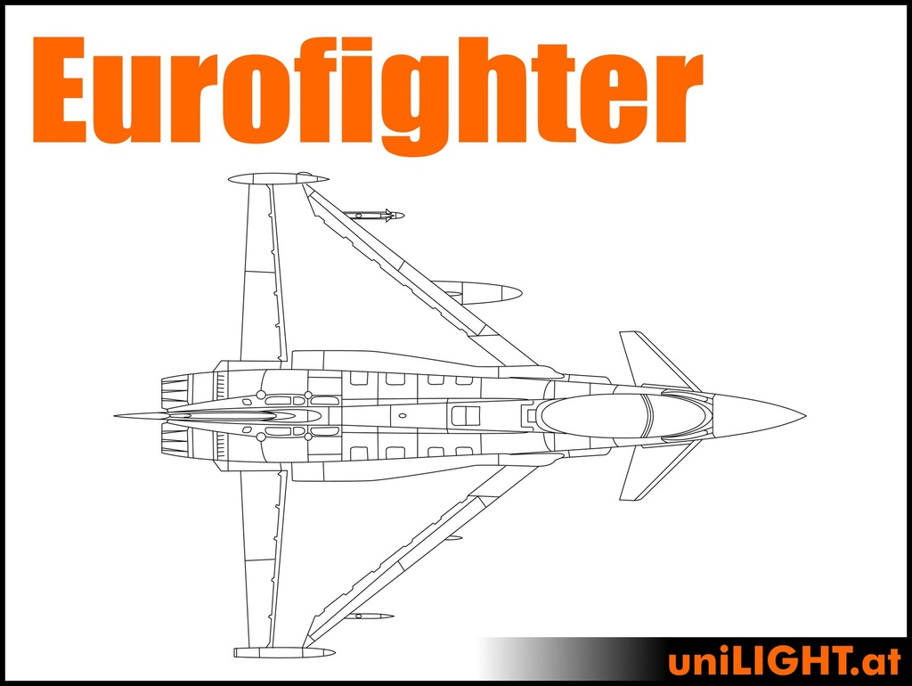 Eurofighter (1:8, 1.4m, PRO) | uniLIGHT.at