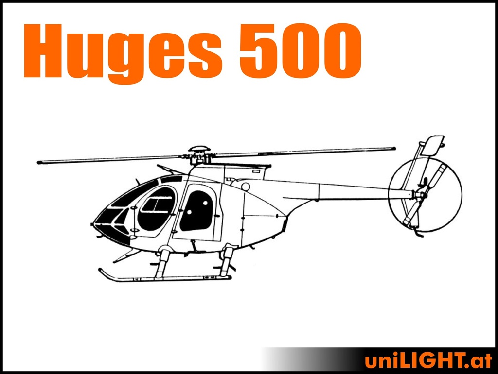 Huges MD 500 (1:4, 2.2m, PRO) | uniLIGHT.at